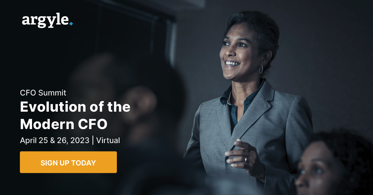 Evolution of the Modern CFO - Argyle Executive Forum Events