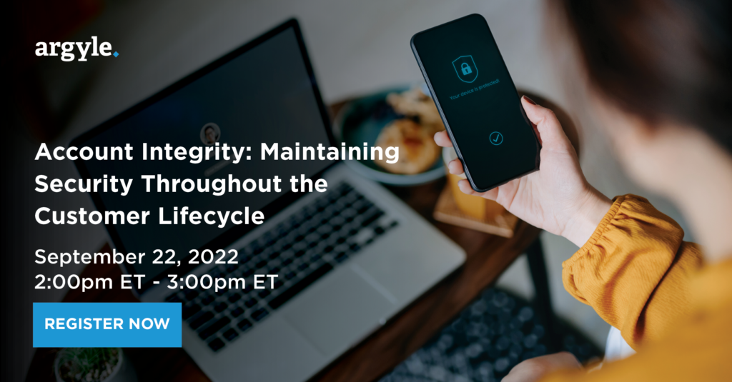 Account Integrity: Maintaining Security Throughout the Customer ...