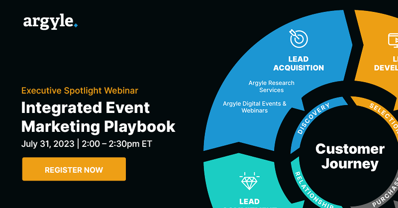 Integrated Event Marketing Playbook - Argyle Executive Forum Events